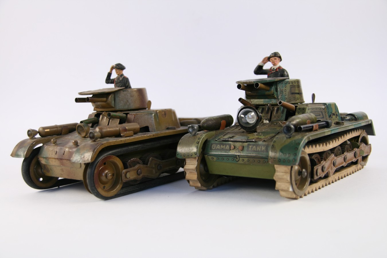 2 Gama Tank Toy Type 38 “Germany” + Type 39 Panzer Rare - Stolen Items ...